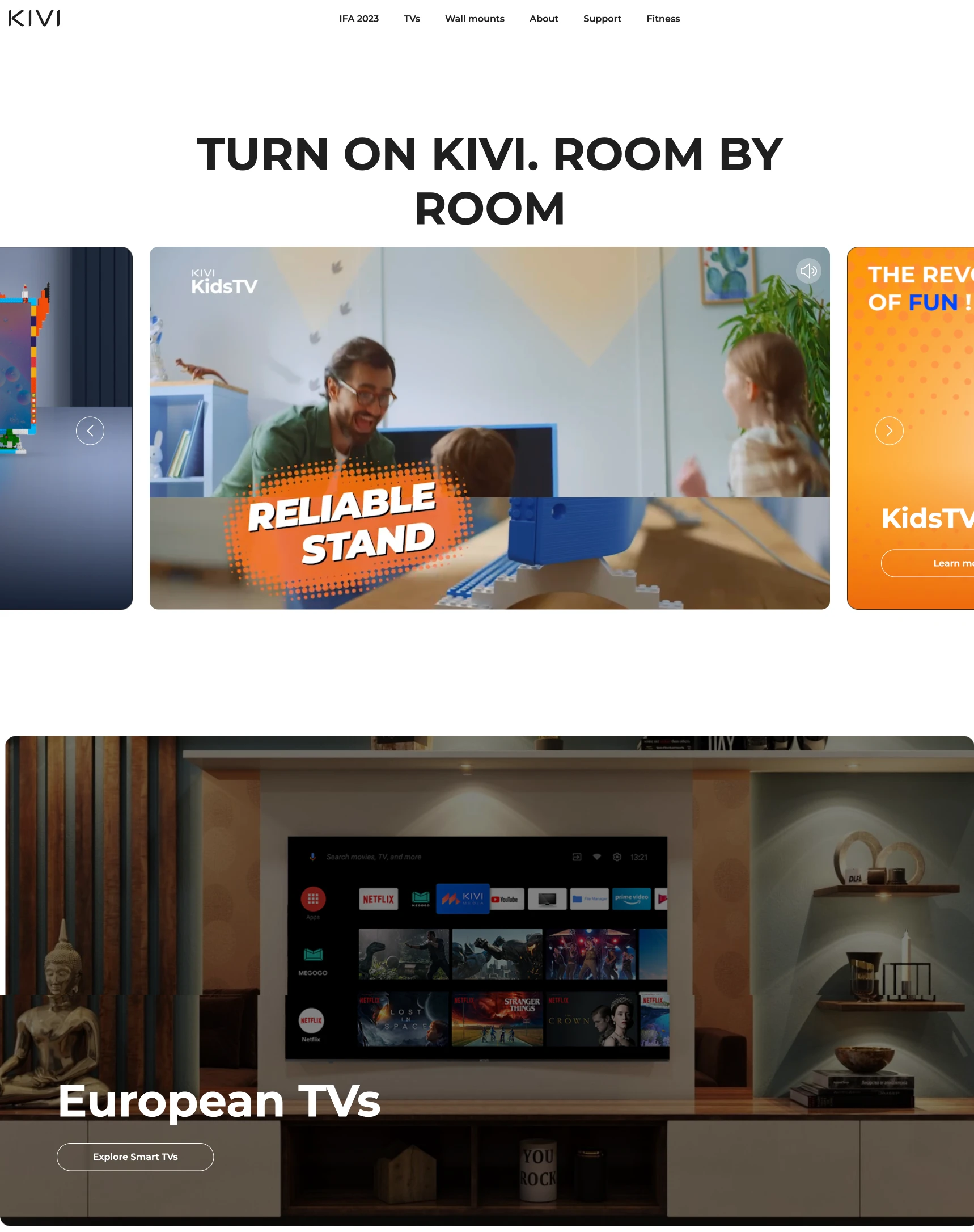 KIVI Smart TV | Custom Software Solutions